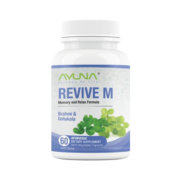 REVIVE-M -Memory and relax formula - Vibrant Ayurveda
